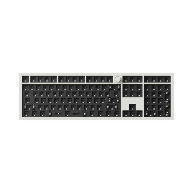 Keychron Q6 Max QMK/VIA Wireless Fully Assembled Knob - Shell White ...