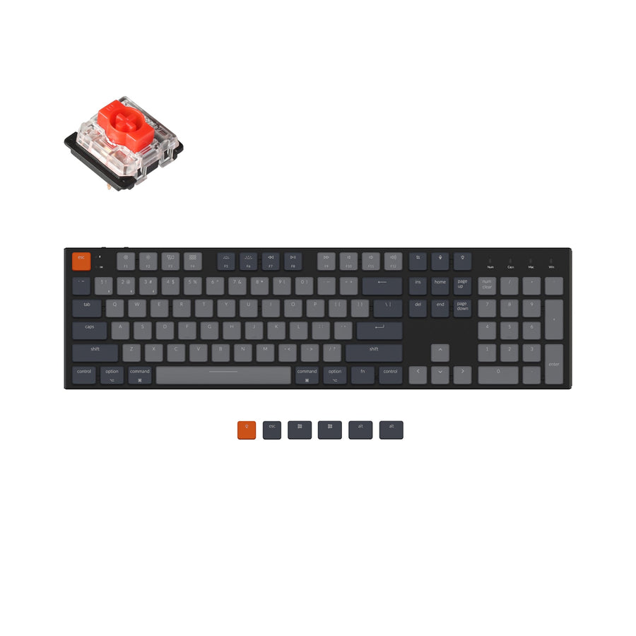 100% Layout Keyboards – Keychron Indonesia
